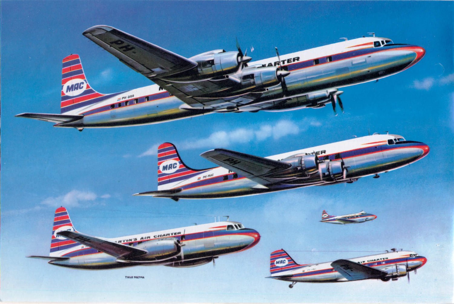 Martinair Collection – TP Aviation Art