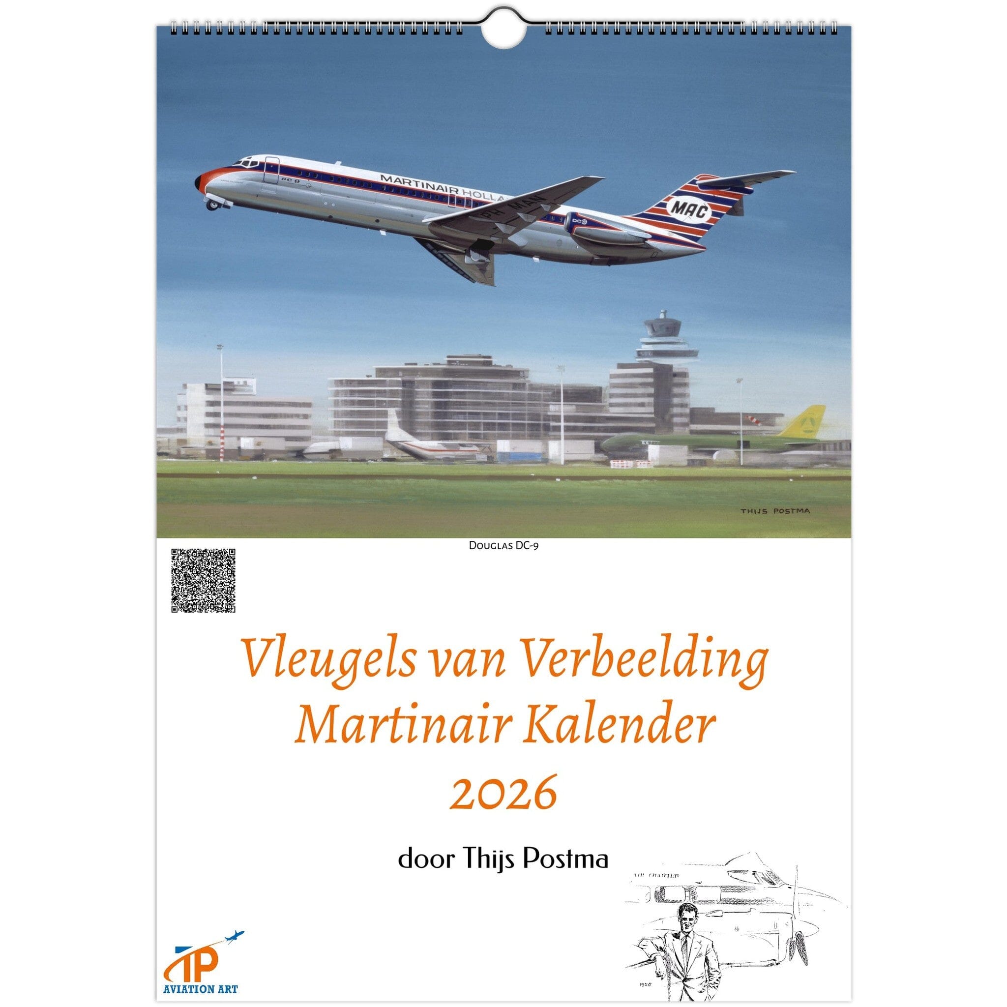 Thijs Postma - Vleugels van Verbeelding - Martinair Kalender 2026 – TP ...