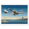 Thijs Postma - Poster - Boeing 747-400 KLM Over Manhattan – TP Aviation Art