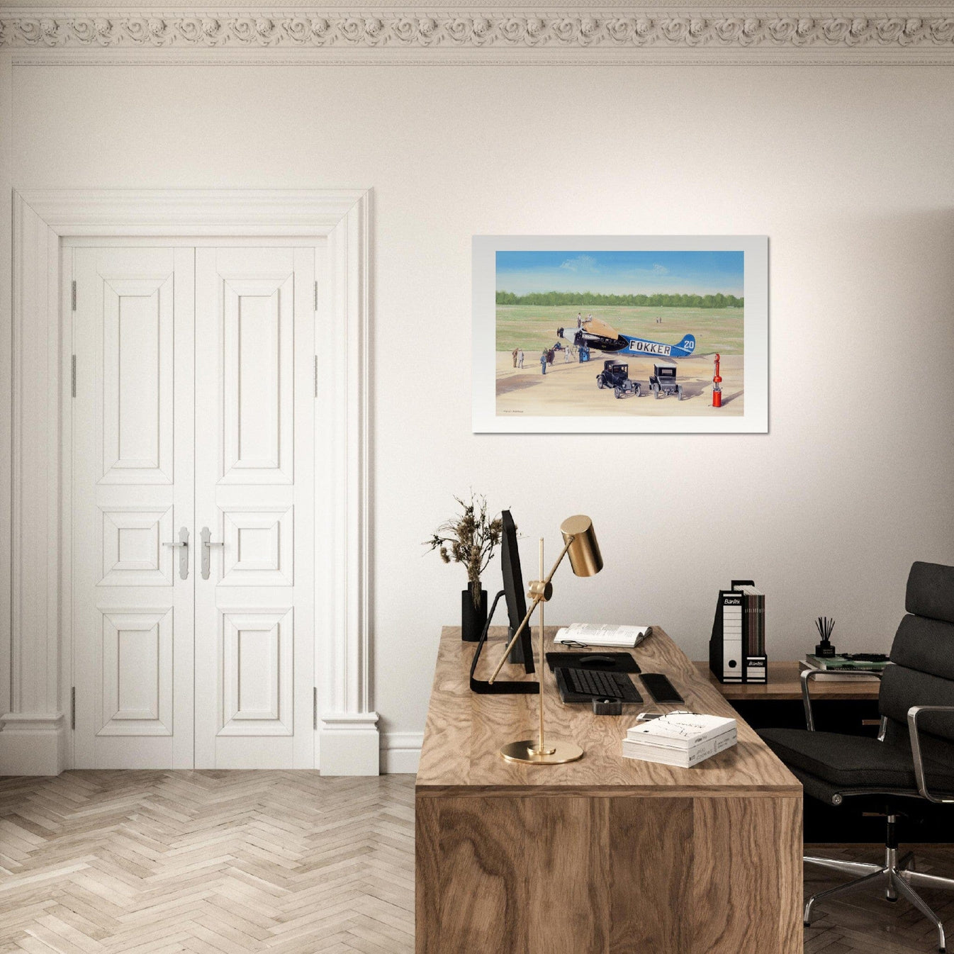 Thijs Postma - Poster - Fokker F.7/3m During Ford Reliability Tour – TP ...